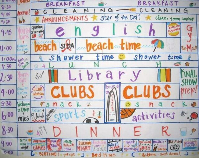 Make a Fun Summer Camp Schedule - Les Elfes International